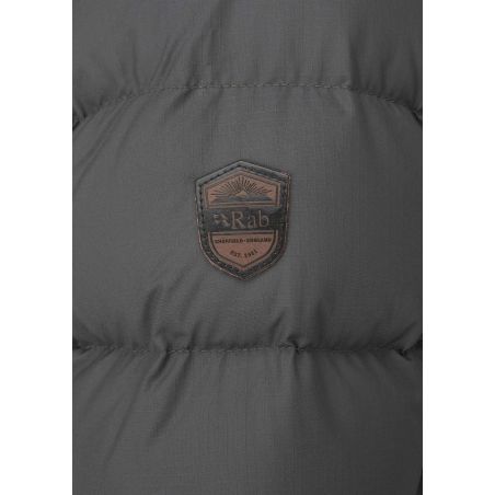 Jacheta Rab Femei Deep Cover Parka Marime XS Culoare Carbon
