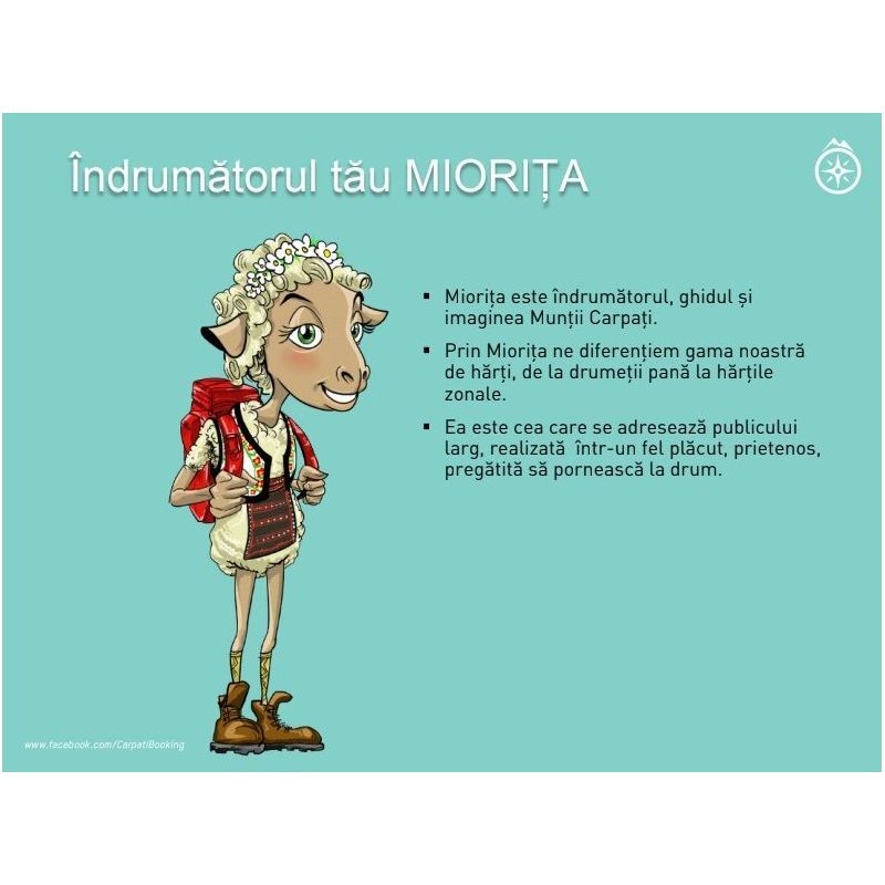 Harta cicloturistica Muntii Fagaras - Miorita